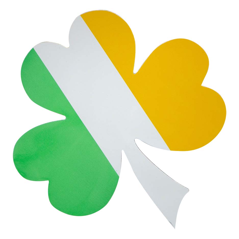 Tri Color Shamrock Magnet / OISS-TRISHAM
