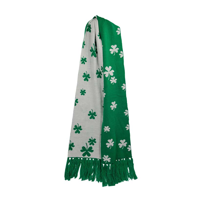 Reversible Shamrock Scarf / OI345