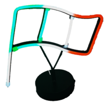 Neon Irish Flag Light / OI859