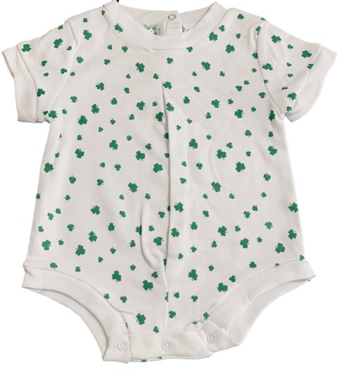 Shamrock Short Sleeved Onesie / OI150